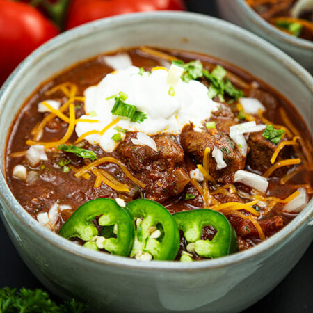 Homemade Vegetarian Chili Recipe (Step-by-Step Video) | How To Cook.Recipes